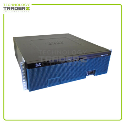 Cisco 3925 3-Port Gigabit Wired 3900 Integrated Switch 2x PVDM3-192 V01 ...