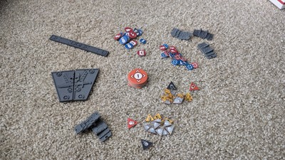 Warhammer Kill Team Custom Tokens, 4 Barricades, Measuring Sticks ...