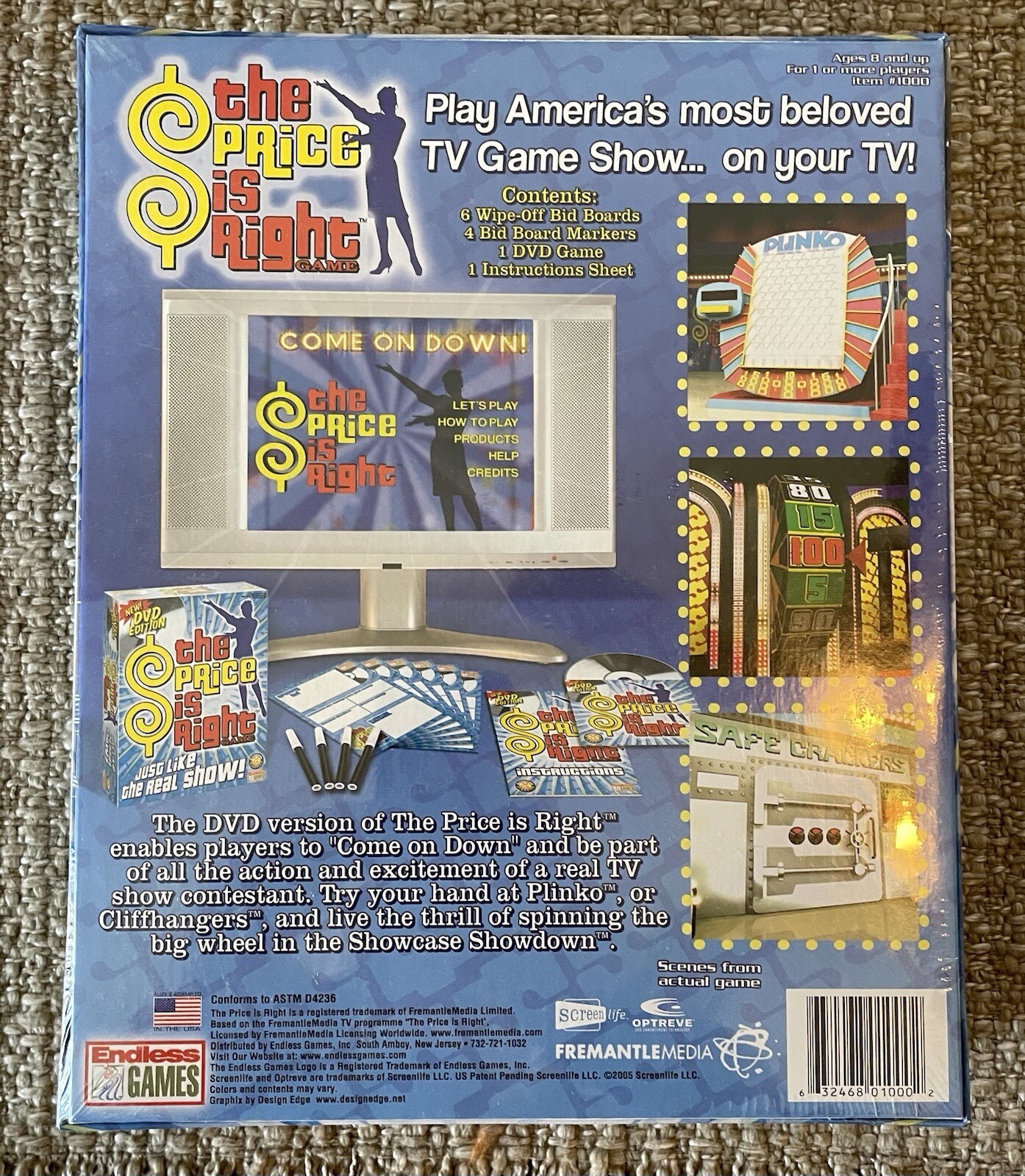 2005 The Price is Right Game DVD Edition by Endless Games New In Sealed ...