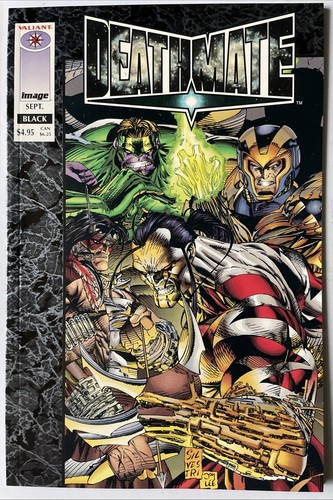 Deathmate Black #1 • KEY 1st Appearance Of Gen 13! (Image Valiant 1993 ...