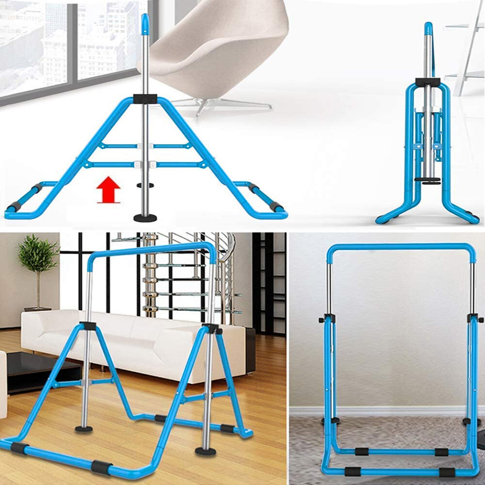 Kid Adjustable Horizontal Bars Gymnastics Training Bar Sport Kids Gym ...