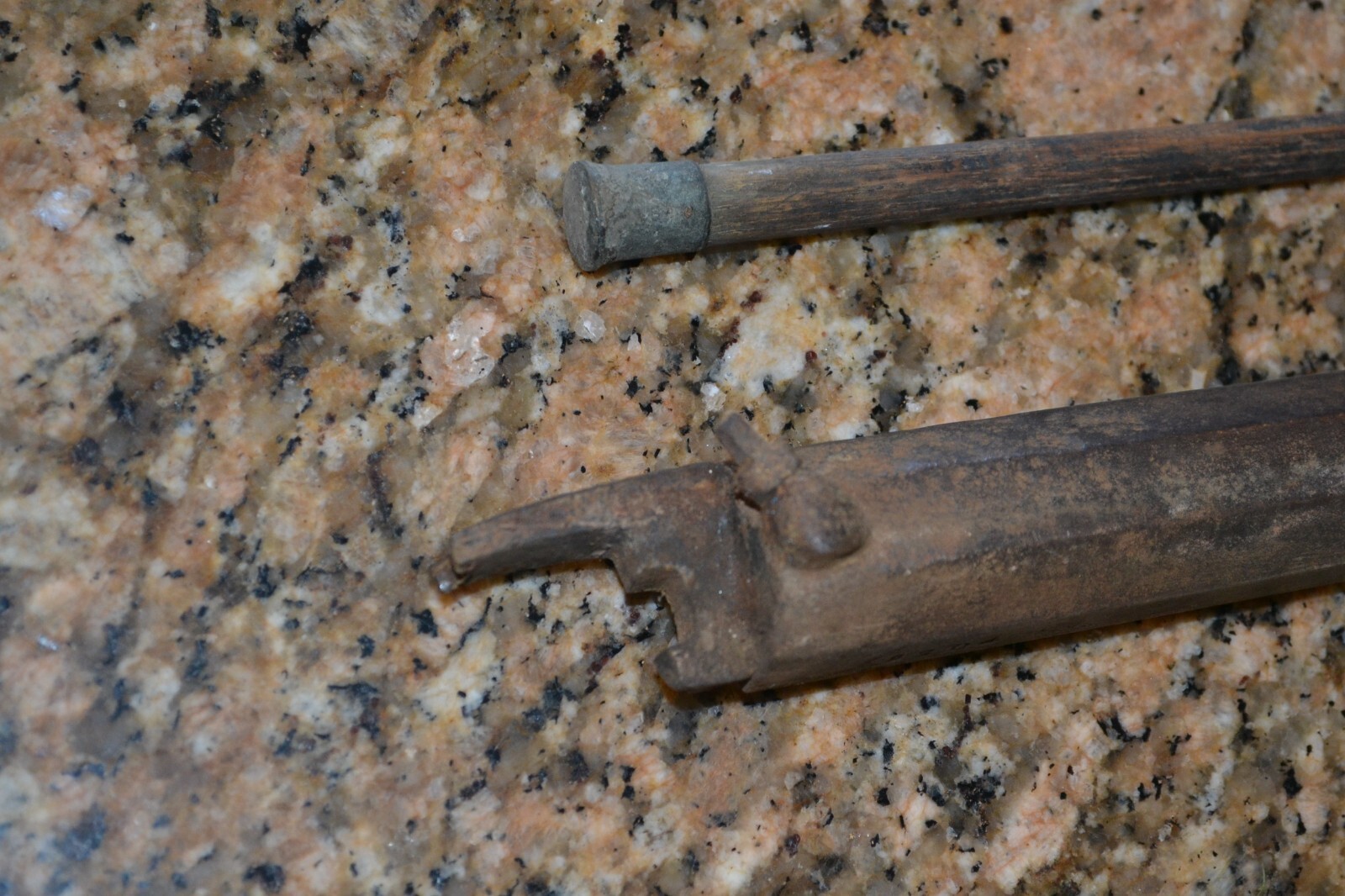 1860'S CIVIL WAR PERCUSSION RIFLE/SHOTGUN BARREL & RAM ROD BATTLEFIELD ...