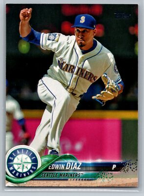2018 Topps Baseball #321 Edwin Diaz Seattle Mariners | eBay