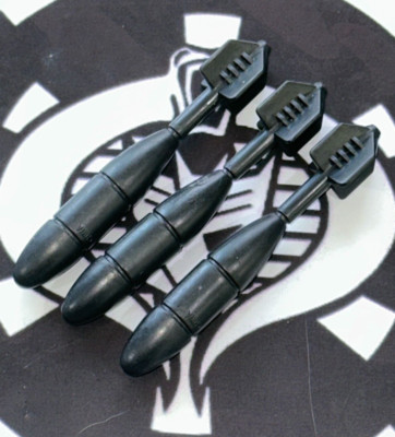 2003 Lanard Ultra Corps Marine Recon Mortar Shell Weapon Lot of 3 ...