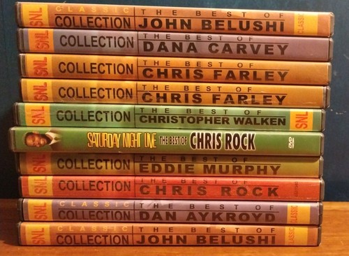Lot Of 10 Saturday Night Live SNL DVDs *John Belushi, Chris Farley ...