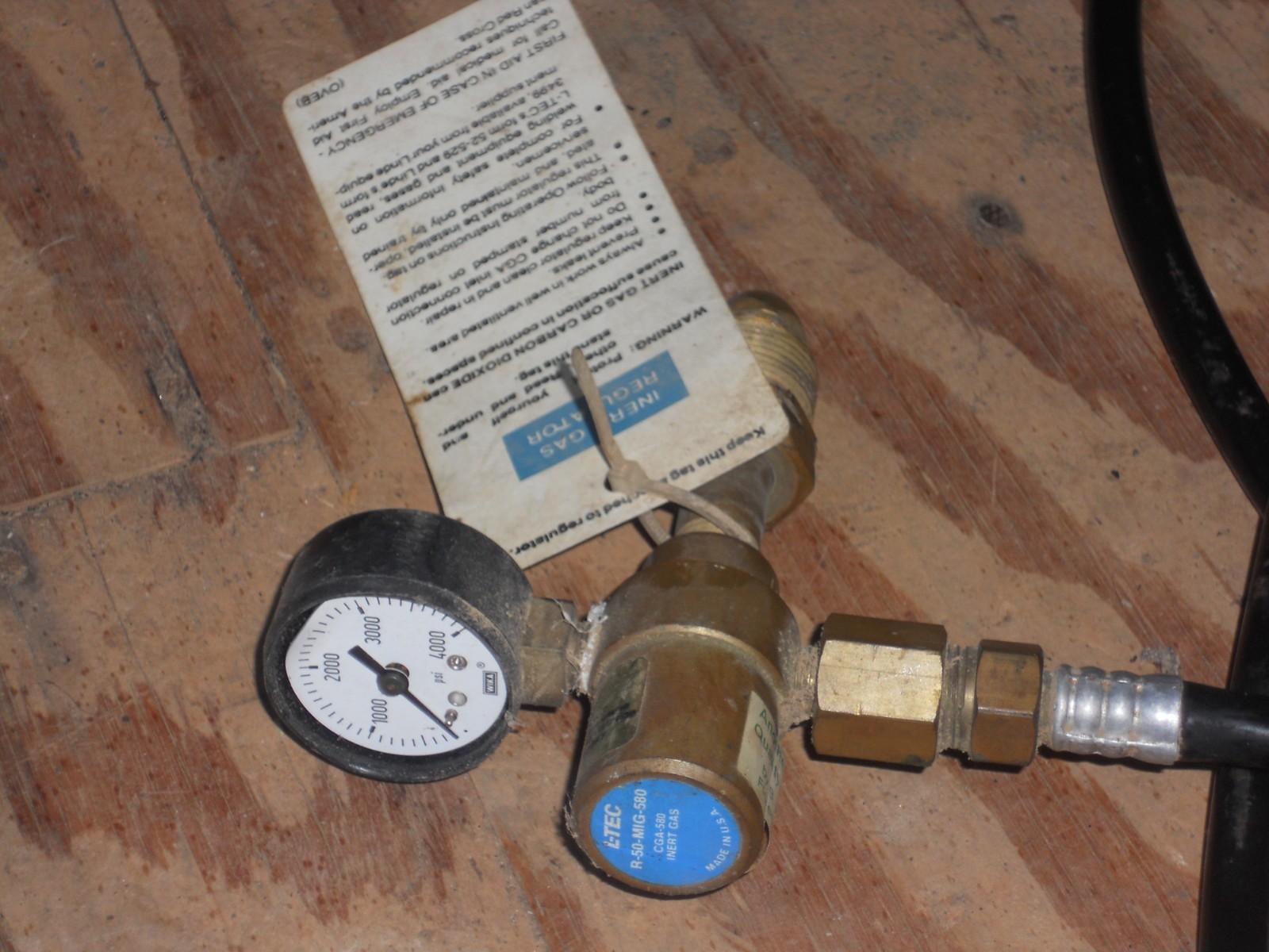 L-TEC R-50-MIG-580 MIG WELDER REGULATOR | eBay