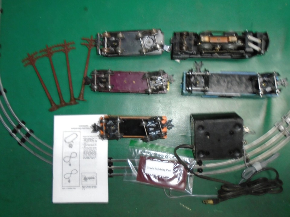 Marx #999 Die-Cast Locomotive and Complete O / O27 5 unit Freight Train ...