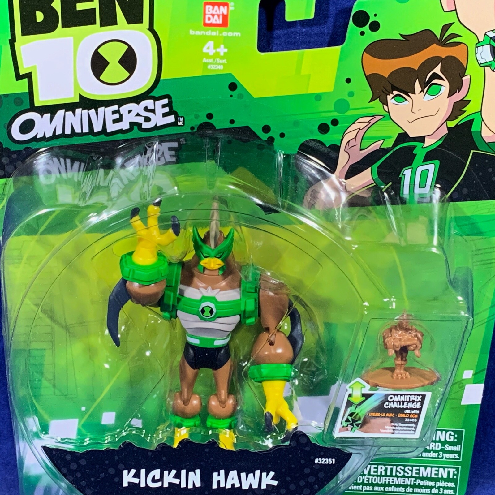 Ben 10 Omniverse Kickin Hawk Toy