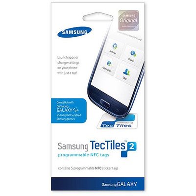 5 Samsung Tec Tiles Programmable NFC Tags That's 5 a Pack | eBay