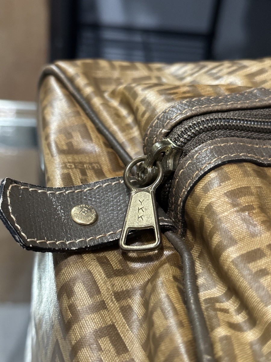 Vintage Fendi Monogram All over print Boston Bag / Duffel Vintage Fendi Monogram All over print Boston Bag / Duffel