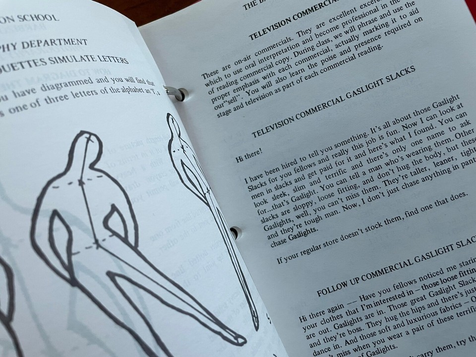 Vintage 1969 Barbizon School of Student Modeling Course NY Book NO ...