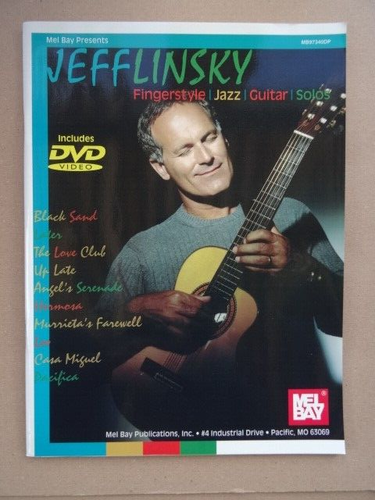 Jeff Linsky - Fingerstyle Jazz Guitar Solos (Mel Bay Sheet Music & DVD ...