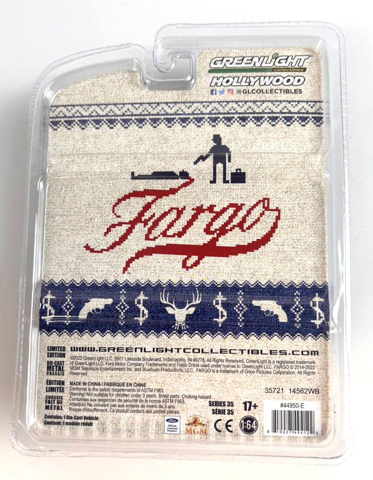 Greenlight Hollywood Series 35 Fargo 1978 Ford Ranger XLT Pickup 4x4 ...