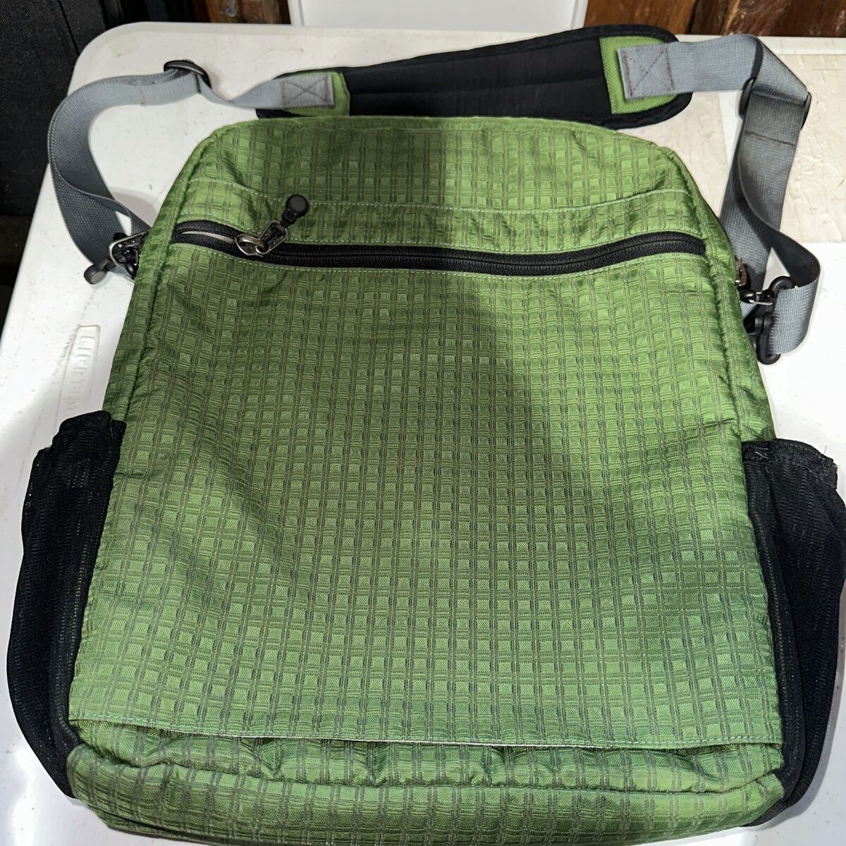 Patagonia Vintage Daypack Backpack 30L Laptop Pocket Green Patagonia Vintage Daypack Backpack 30L Laptop Pocket Green