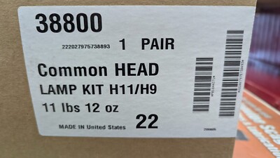 38800 NEW BRIGHTER Western Nighthawk Light Kit Updated Dual Bulb Plow ...