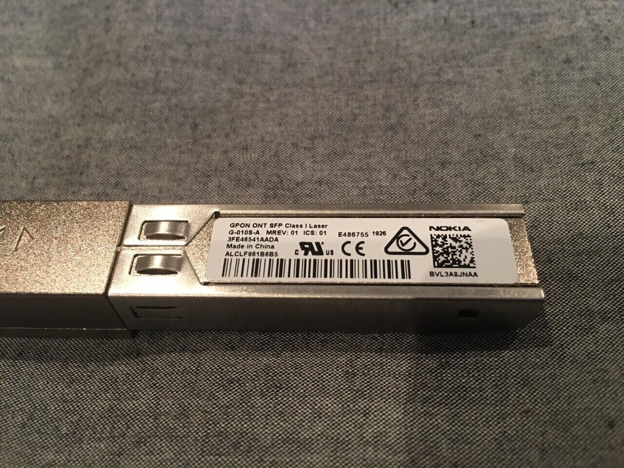 Used Nokia G-010s-a 3FE46541AA GPON Ont SFP Fiber Module Transceivers ...