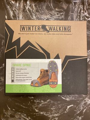 NEW Winter Walking Spare Spike Shoe Grips Size XXL Men or Women Hiking ...