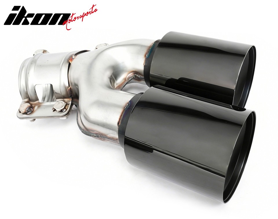 Fits 17-20 BMW 5 Series G30 M5 Style Stainless Steel Quad Exhaust Tips ...