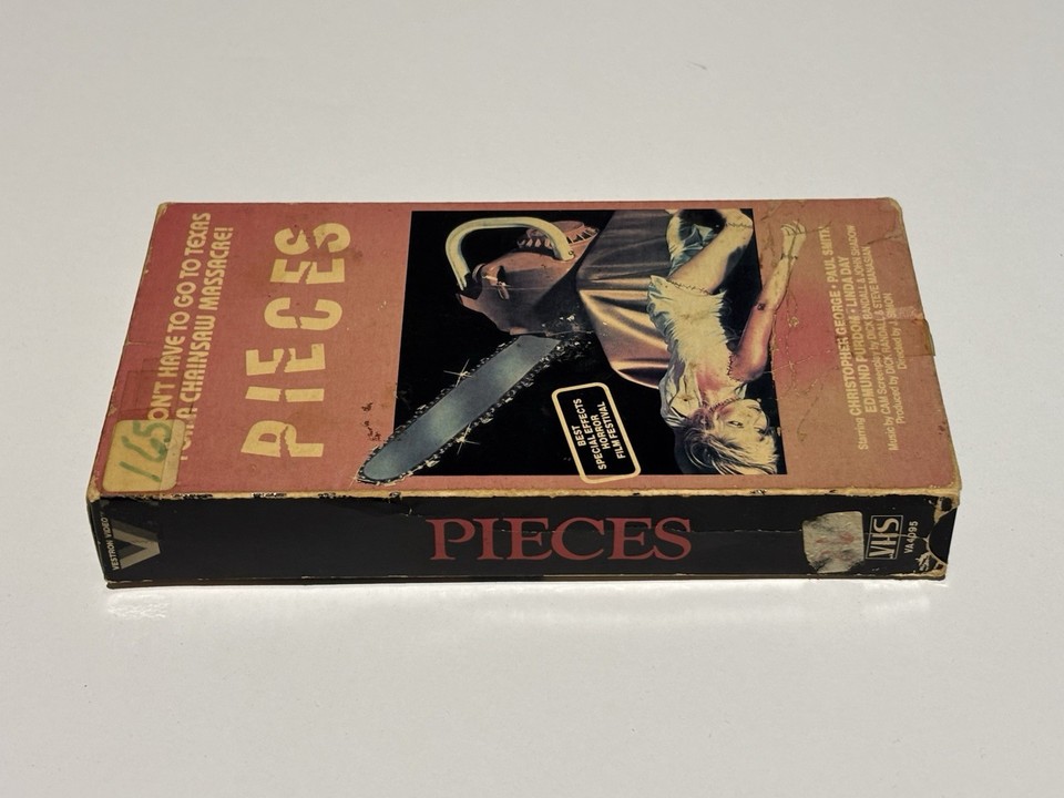 Pieces Vestron VHS Release 1984 Horror Cult Classic Tested Works | eBay