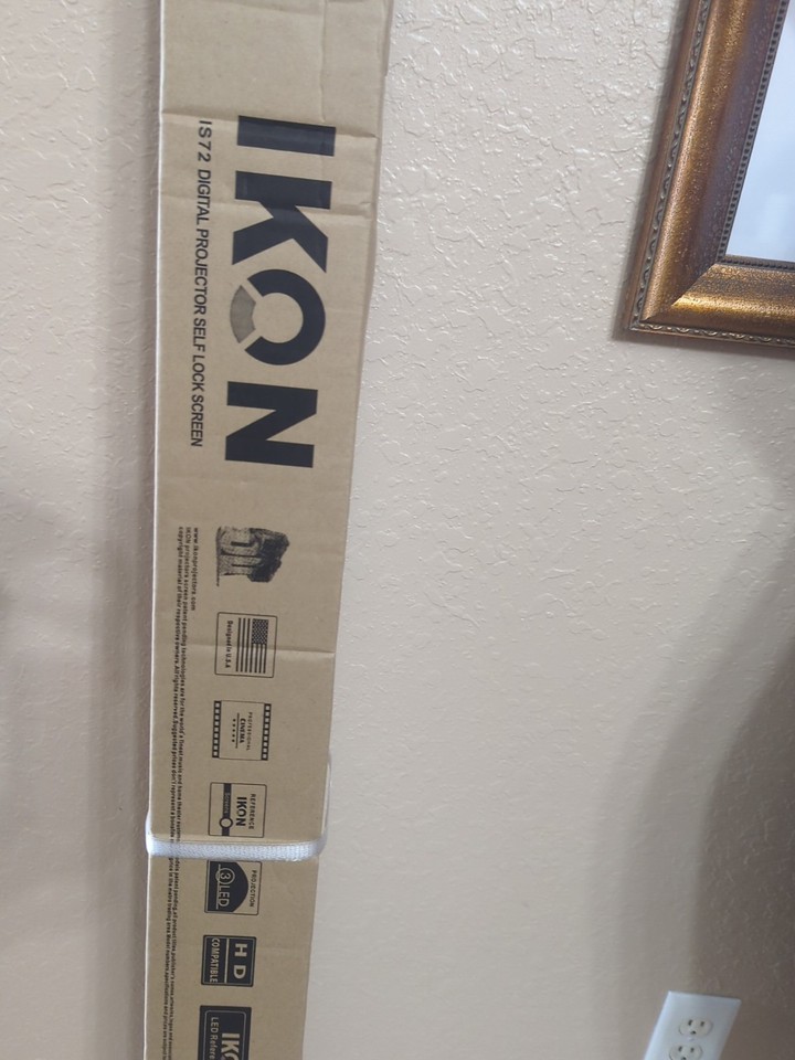 IKON IS72 Digital Projector Screen | eBay