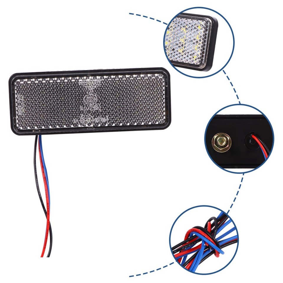 Waterproof Side Marker Light Practical LED Reflector Side Light | eBay UK