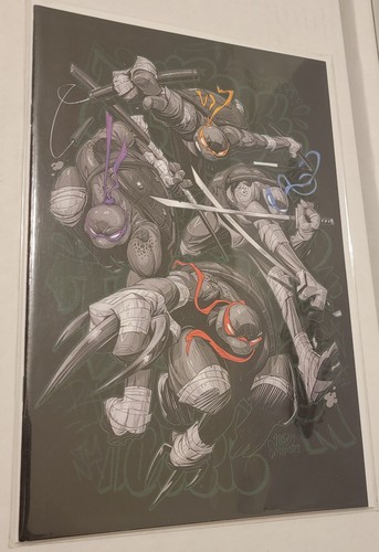 TMNT #1 NYCC Exclusive VIRGIN Variant LTD 500 Ryan Smallman W/ COA | eBay