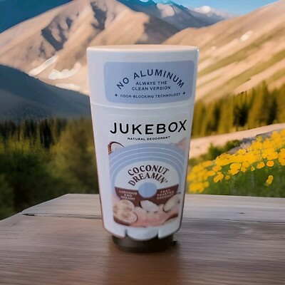 JUKEBOX NATURAL DEODORANT~Coconut Dreamin'~DR SQUATCH for WOMEN 2.65 Oz ...