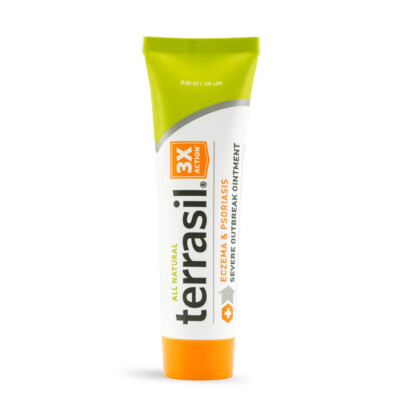 Eczema & Psoriasis Ointment by Terrasil – Natural Formula Repairs Skin ...