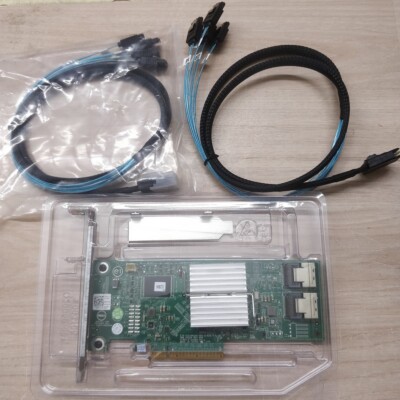 Dell PERC H310 8-Port 6Gb/s SAS Adapter RAID Controller HV52W +2PCS ...