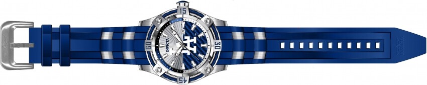 Invicta Men's MLB Los Angeles Dodgers 52mm Blue White Dial Silicone ...