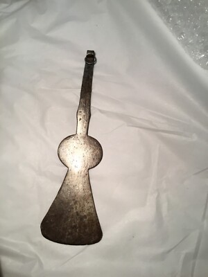 RARE! Best! Antique 18TH C Wrought Iron PA Key Hole Spatula Scraper ...