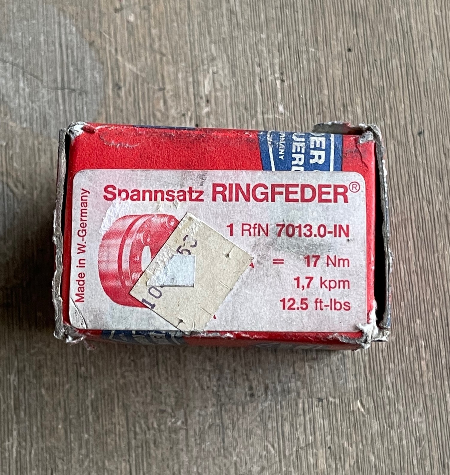 SPANNSATZ RINGFEDER RFN 7013.0-IN LOCKING ASSEMBLY NEW | eBay