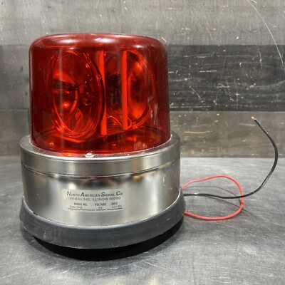 250-24R 24v Revolving. North American Signal Co Used Surplus | eBay