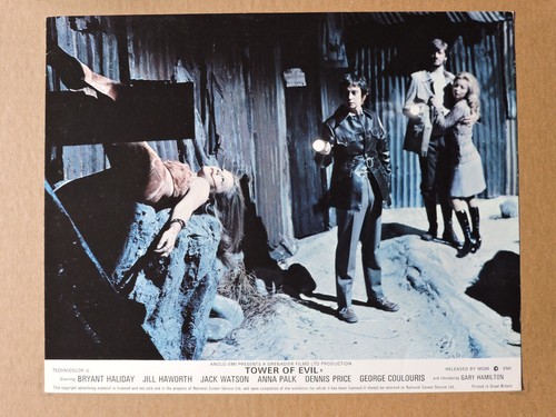 Anna Palk Jill Haworth Derek Fowlds colour horror photo 1972 Tower of ...