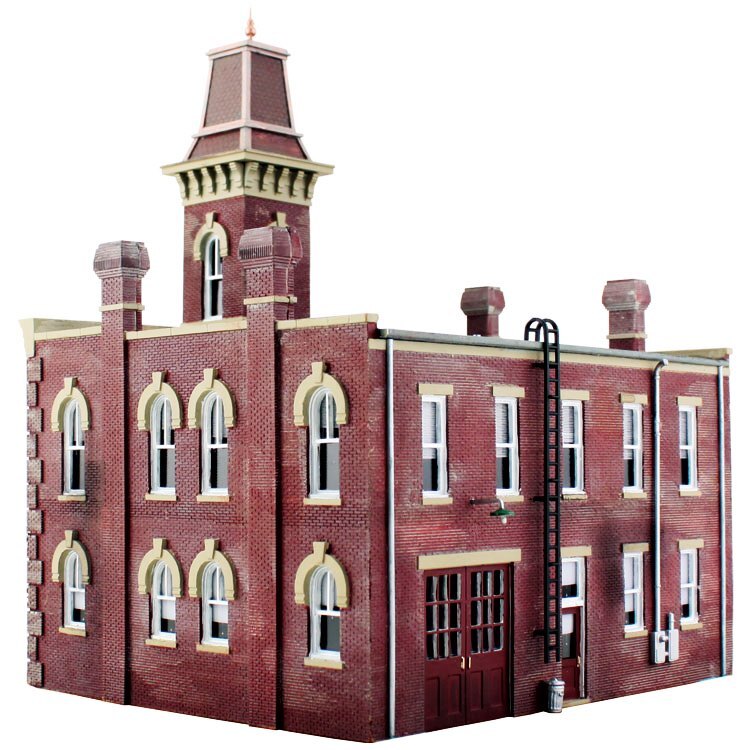 N Scale - FIREHOUSE - LED LIGHT - Factory Assembled - WOO-BR4934 | eBay