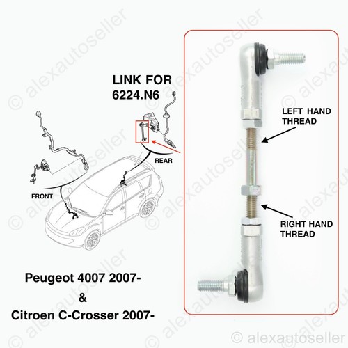 REAR headlight height level sensor link Peugeot 4007 Citroen C-Crosser ...