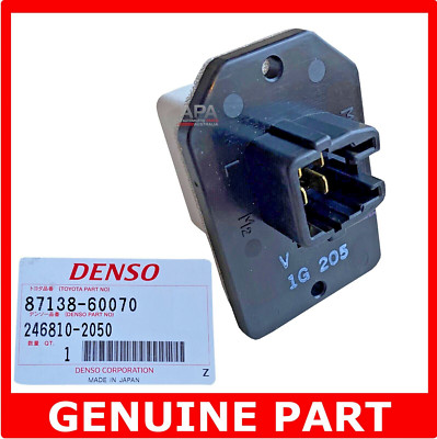 GENUINE Toyota LandCruiser 100 105 Series Heater Fan Blower Motor Speed ...