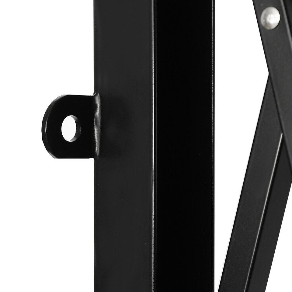 Double Folding Security Gate, 360° Rolling Door Gate 6-1/2'H x 12'W ...