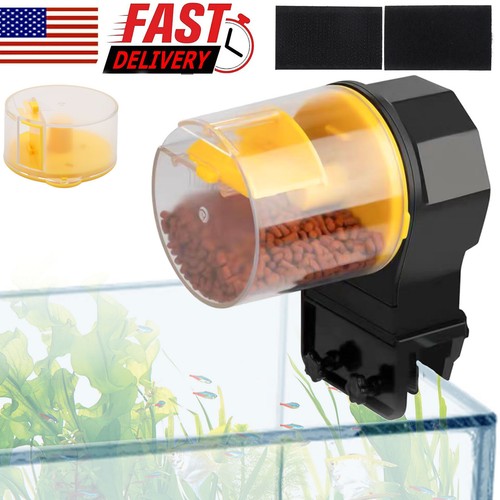 Aquarium Fish Feeder Automatic Food Dispenser Timer Fish Tank Auto ...