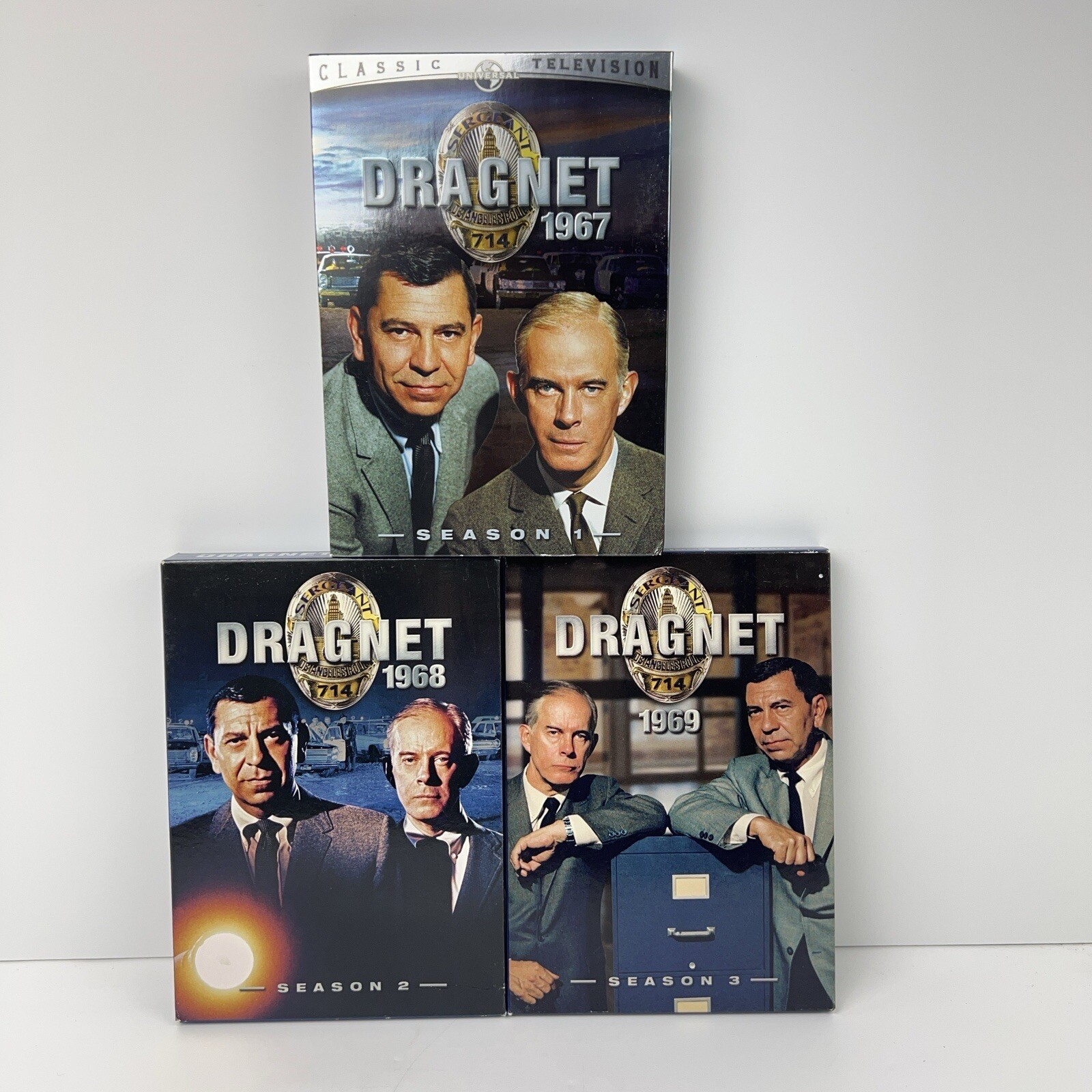 Dragnet TV Series Season 1-3 DVD 1967 1968 1969 Jack Webb | eBay