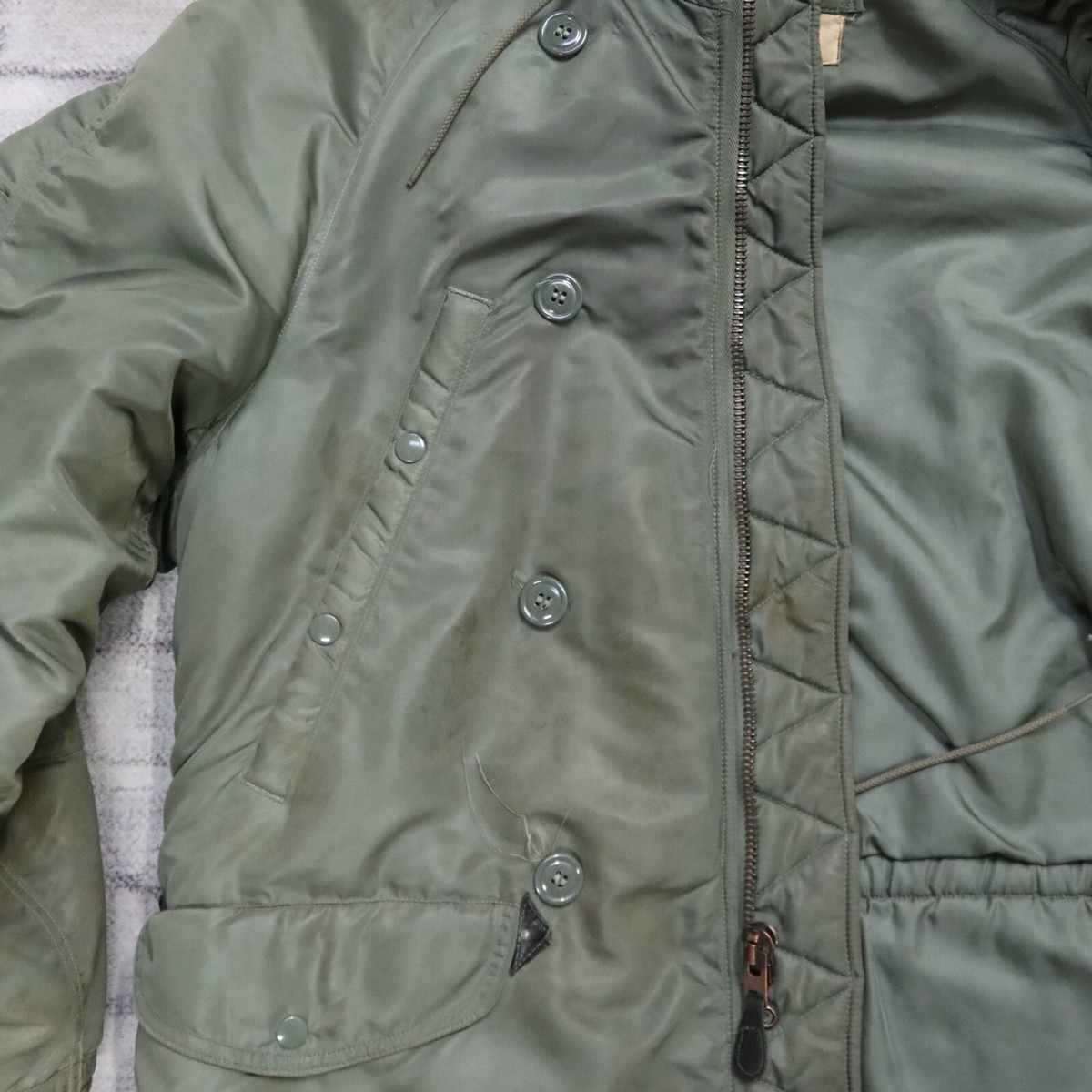 Vintage 60s USAF US Air Force N-3B Parka Flight Jacket Vintage 60s USAF US Air Force N-3B Parka Flight Jacket