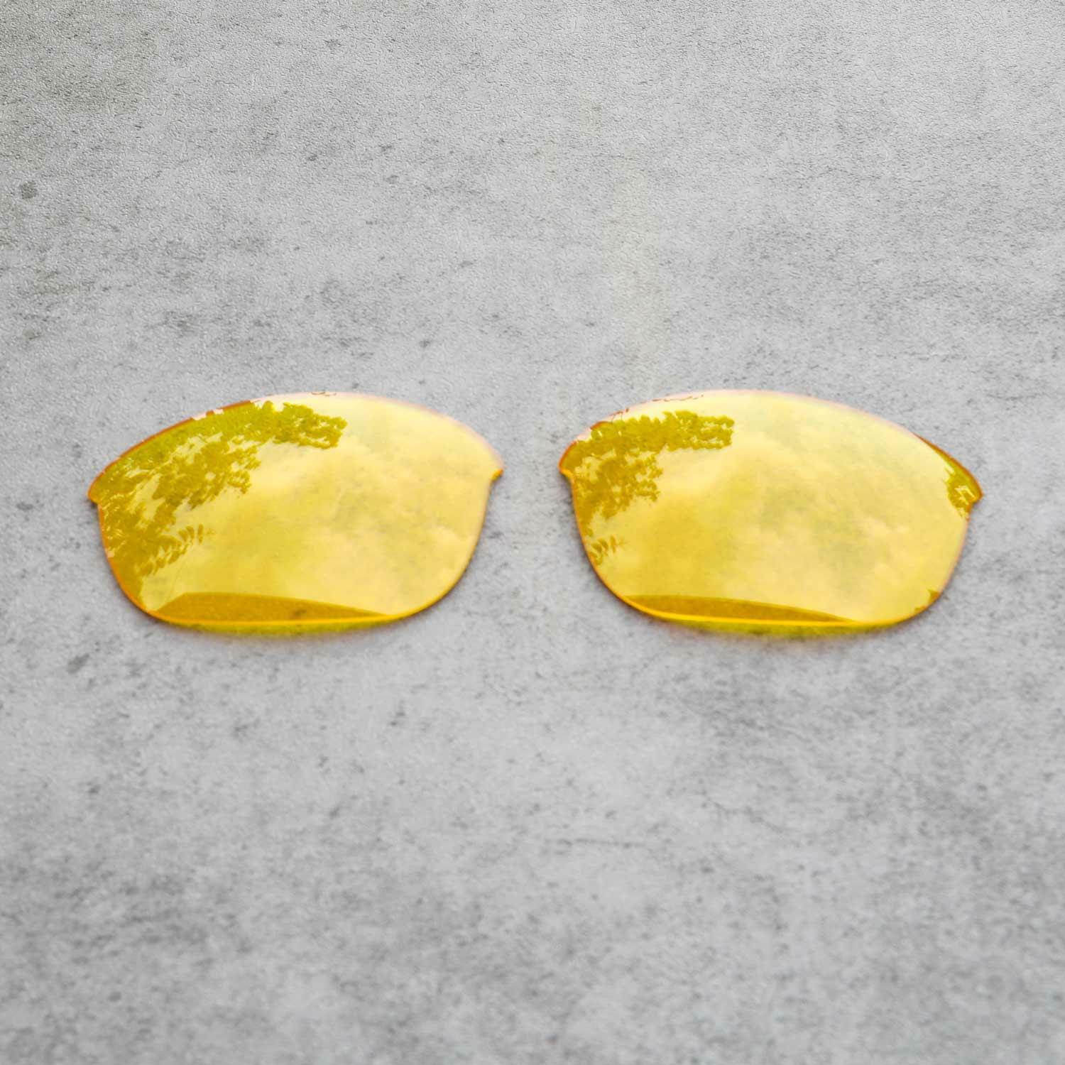 New WL Yellow Replacement Lenses For Oakley Half Jacket 2.0 Sunglasses ...