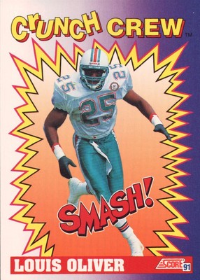 1991 Score #652 Louis Oliver Near Mint or Better | eBay