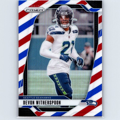 2024 Panini Prizm Devon Witherspoon #263 Red White and Blue Seattle ...
