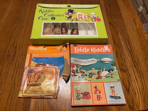 Vintage Liddle Kiddles Green Collector's Case with 6 Dolls ++ | eBay