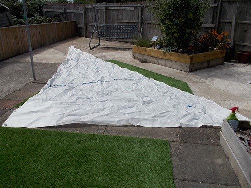 jib sail used 25' luff 21' leach 11' foot | eBay UK