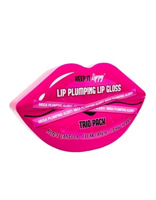 Keep It Lippy - Lip Plumping Lip Gloss - Trio Pack Gift Tin - Vegan ...