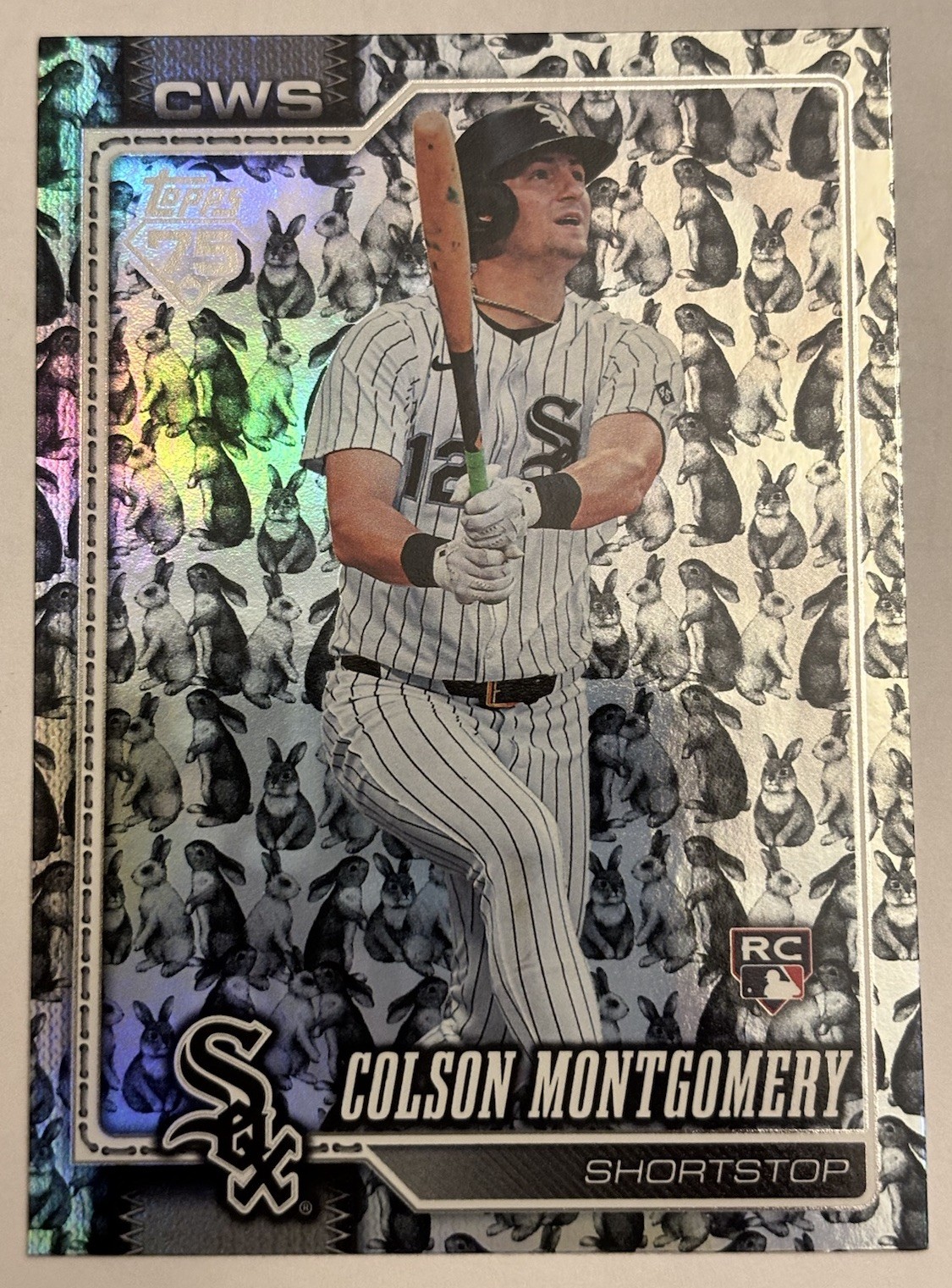 COLSON MONTGOMERY 2026 TOPPS BASEBALL EASTER HOLIDAY BUNNYS FOIL SSP RC ...