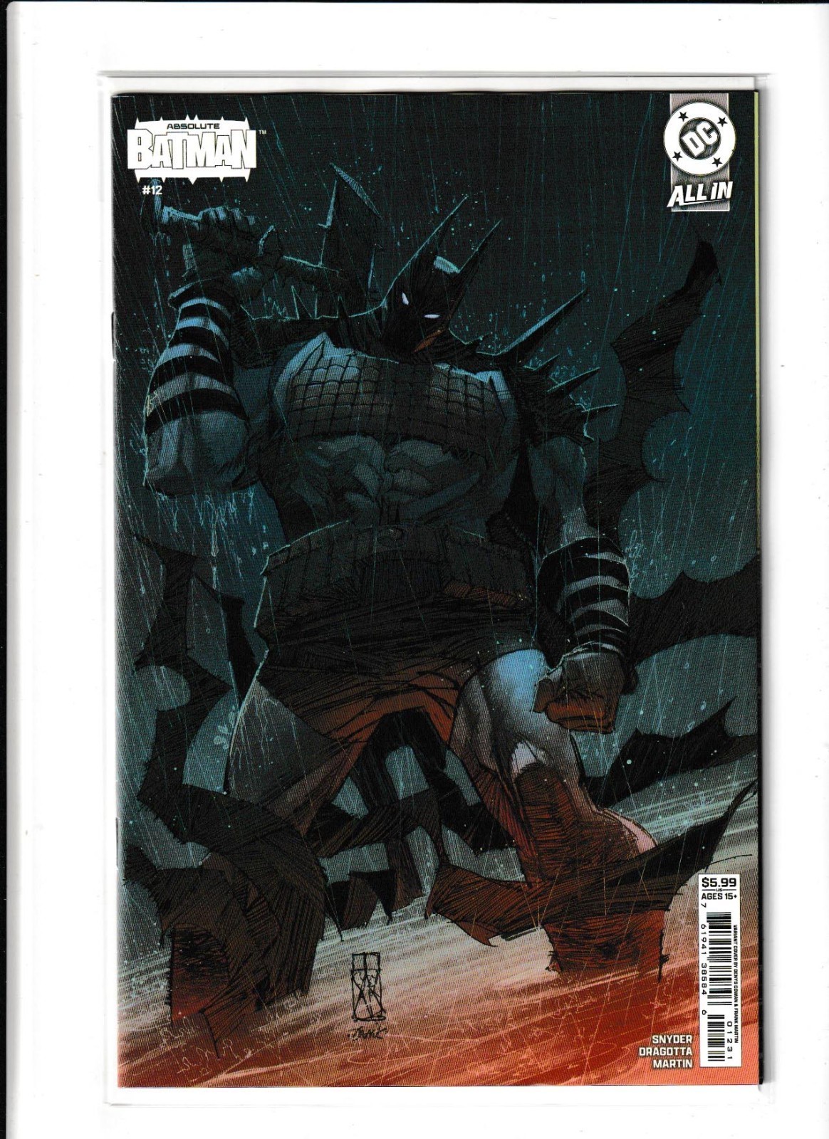 Absolute Batman #12 (2025) Denys Cowan Variant / 1st Absolute Catwoman ...