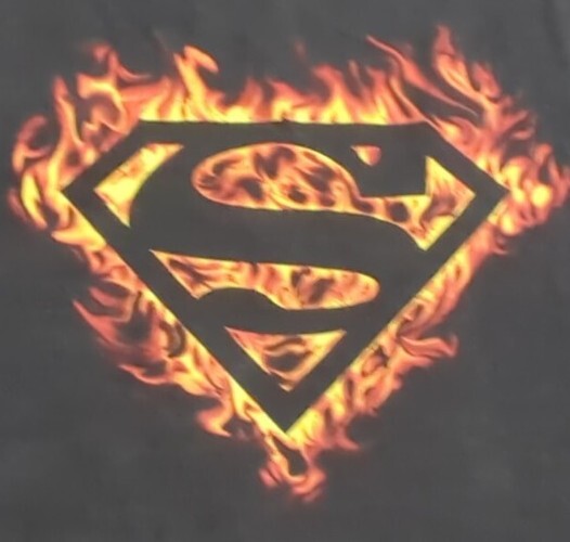 Fire Superman Logo